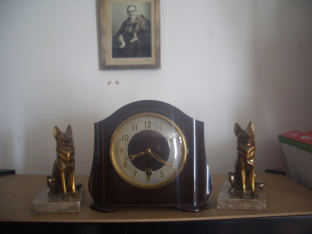 Smiths Iconic Art Deco Bakelite Mantle Clock With Original - Etsy