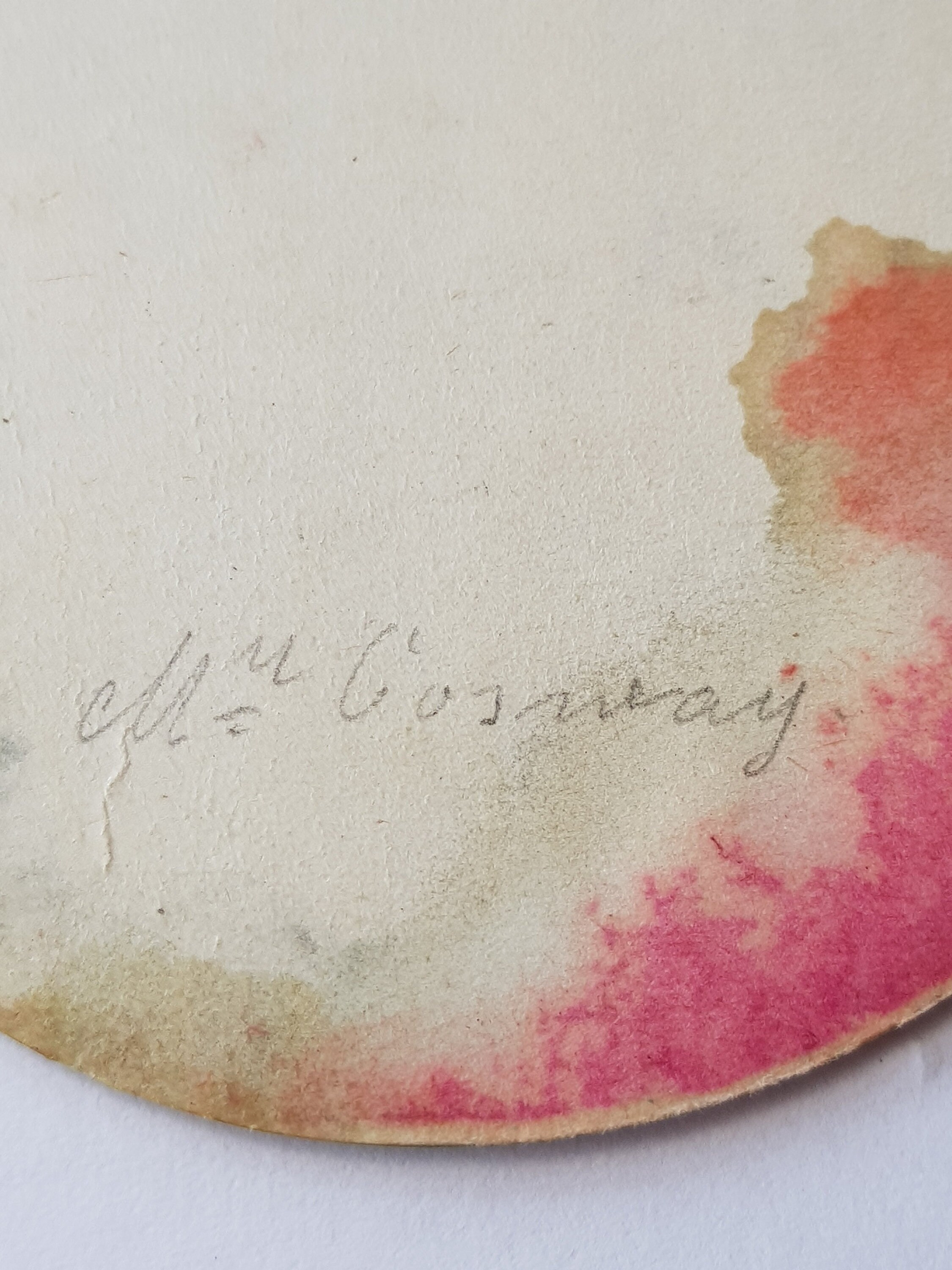 Antique-rare and Superb Hand Painted Gouache Miniature Portrait of ...