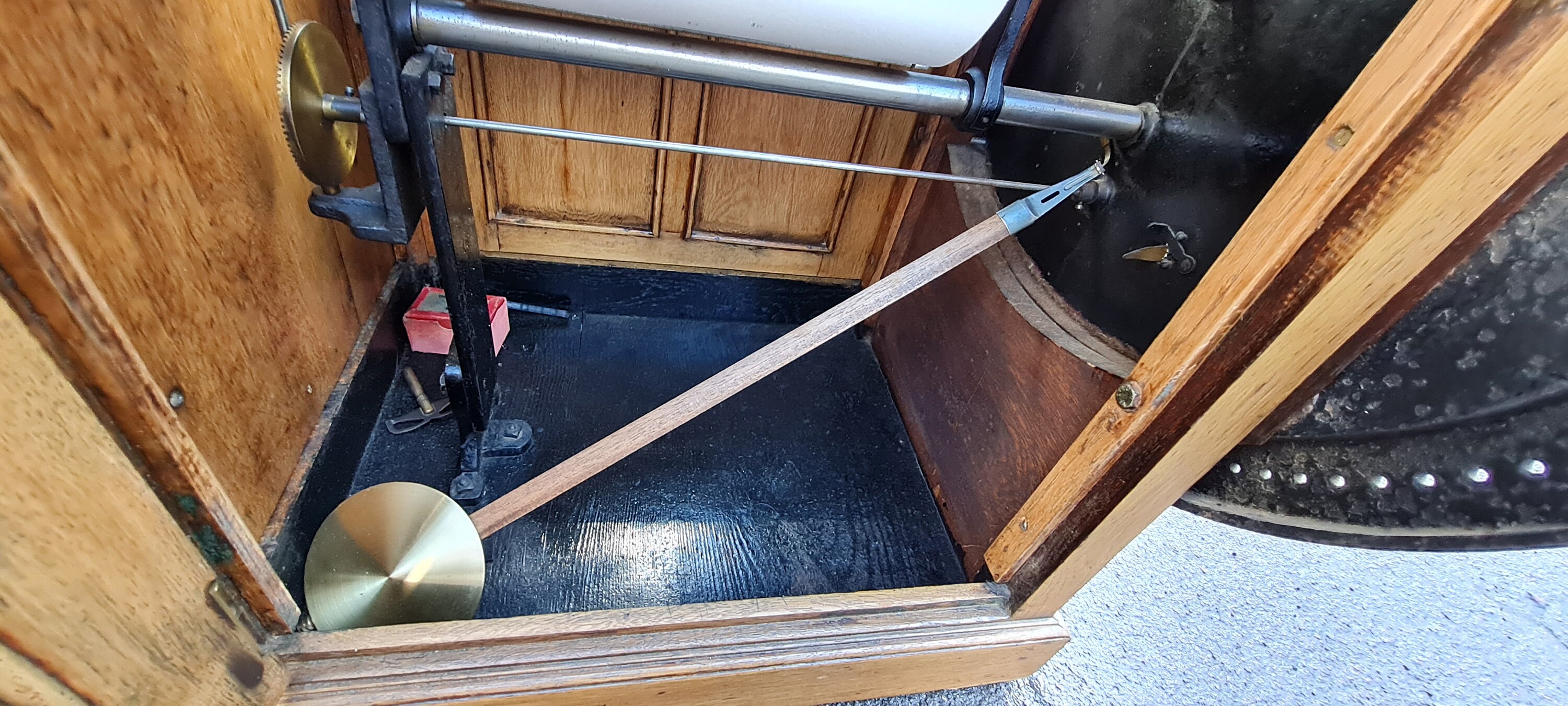 Antique-rare-the Dey Time Register Clock-howard Bros-liverpool - Etsy