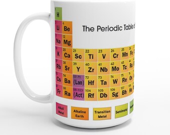 Periodic Table Mugs - Etsy UK