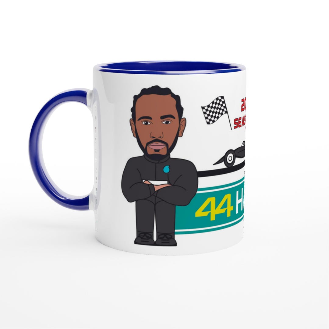 2025 Lewis Hamilton Formula 1 Cartoon Caricature Mug Ferrari - Etsy