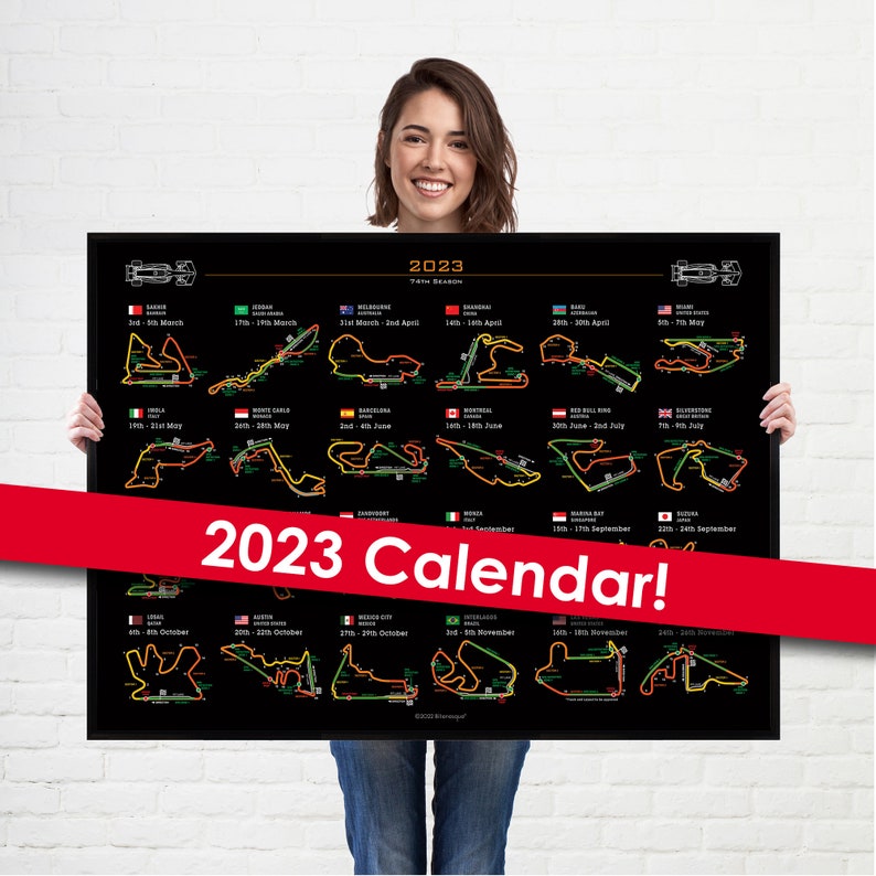 Formule 1 2023 Calendrier D taill Des Calendriers Muraux Etsy France formule-1-2023-calendrier-d-taill-des-calendriers-muraux-etsy-france