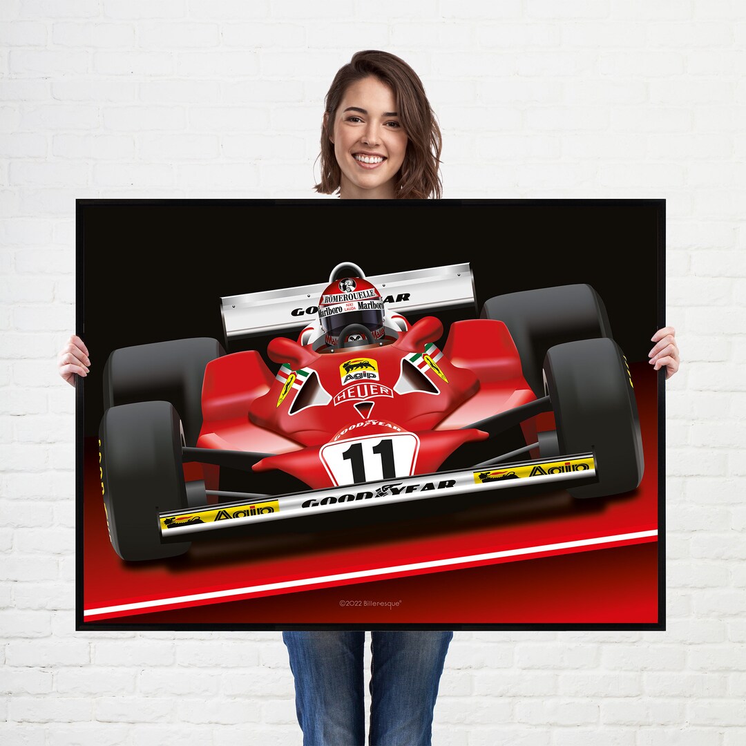 Formula 1 Classic Niki Lauda 1977 World Champion for Ferrari Super ...