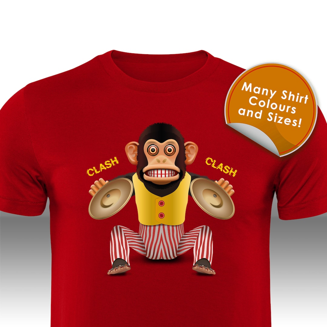 Clapping Monkey Funny T-shirt Premium Unisex Crewneck Christmas Gift - Etsy