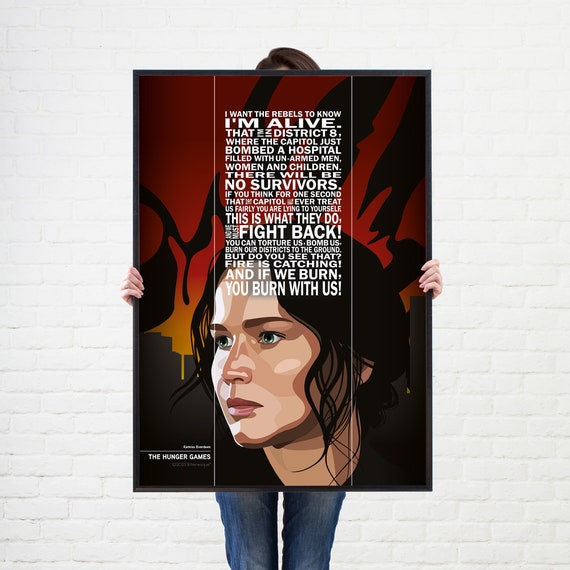 Katniss Everdeen Mockingjay Poster