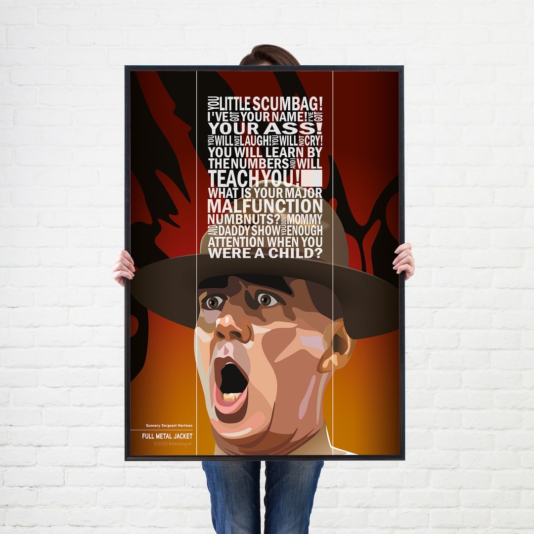 Full Metal Jacket Sergeant Yelling