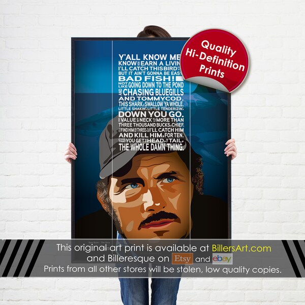 Jaws Poster - Etsy