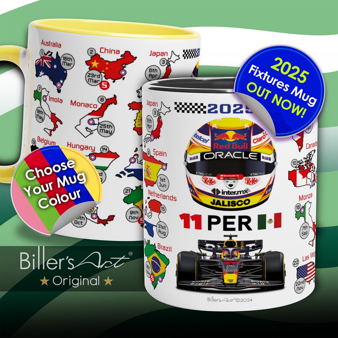 Sergio Perez 2025 Grand Prix Motor Racing Season Fixtures Racing ...