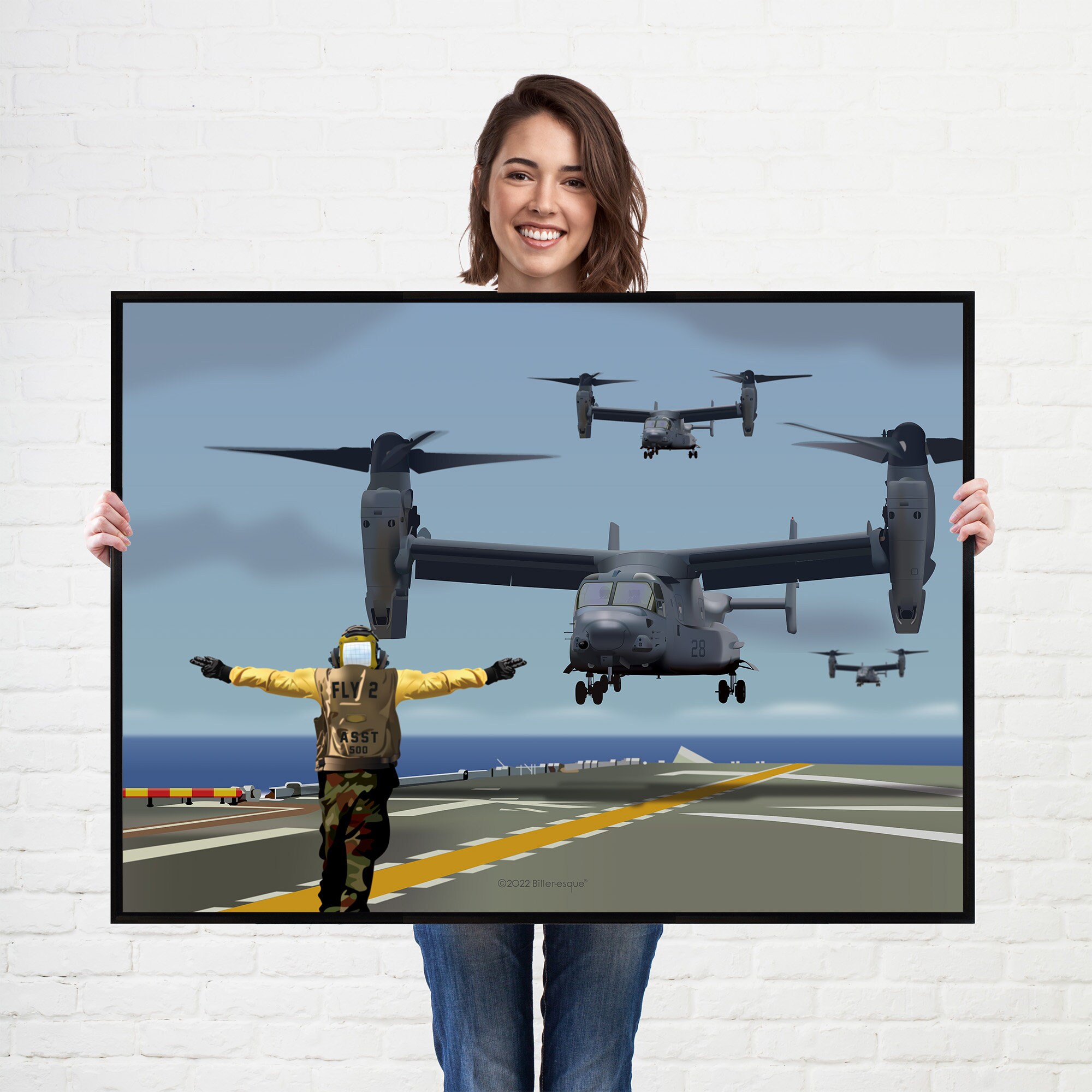 Military Helicopters Poster