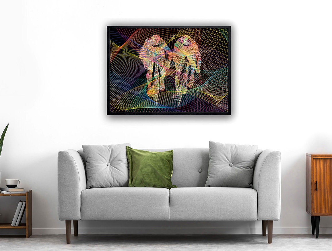 Cycle Racing Poster Cycling Poster Cyclist Poster Print Road | Etsy