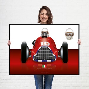 Formula 1 Classic Giuseppe Farina 1950 World Champion - Etsy