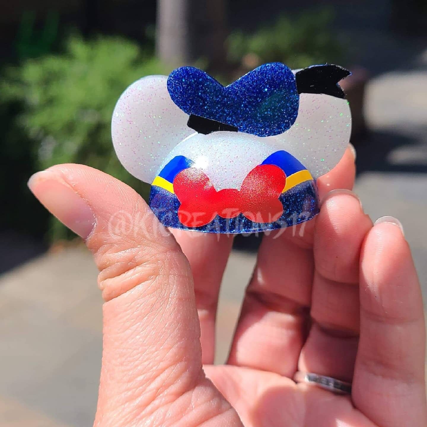 Donald Duck Straw Topper - Etsy