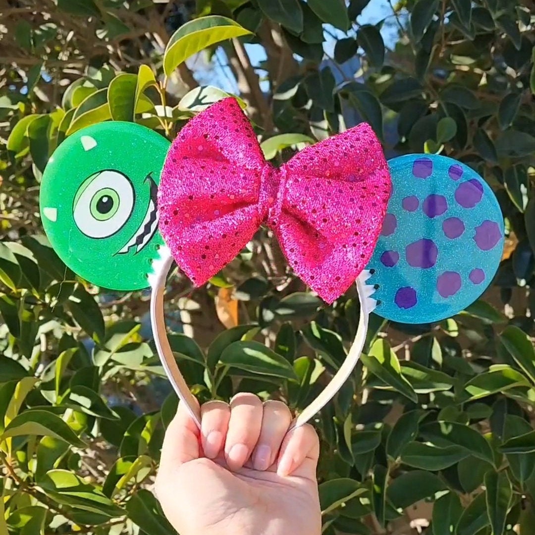 Monsters Inc Mike and Sully Ears - Etsy