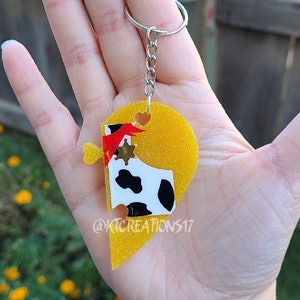 Buzz and Woody BFF Keychains - Etsy