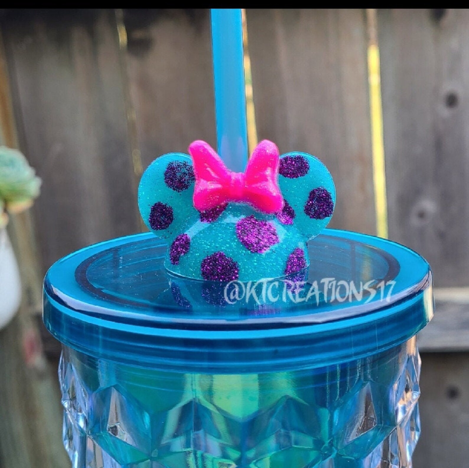 Sully Straw Topper - Etsy