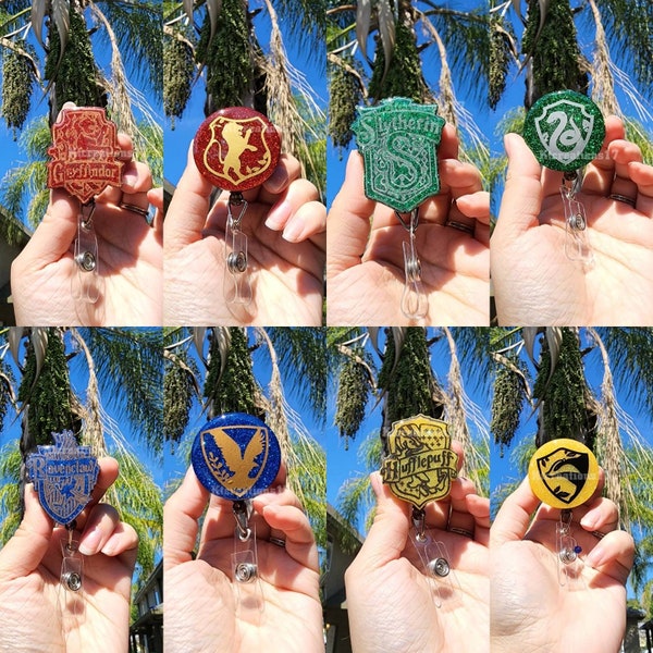 Hogwart House Badges - Etsy