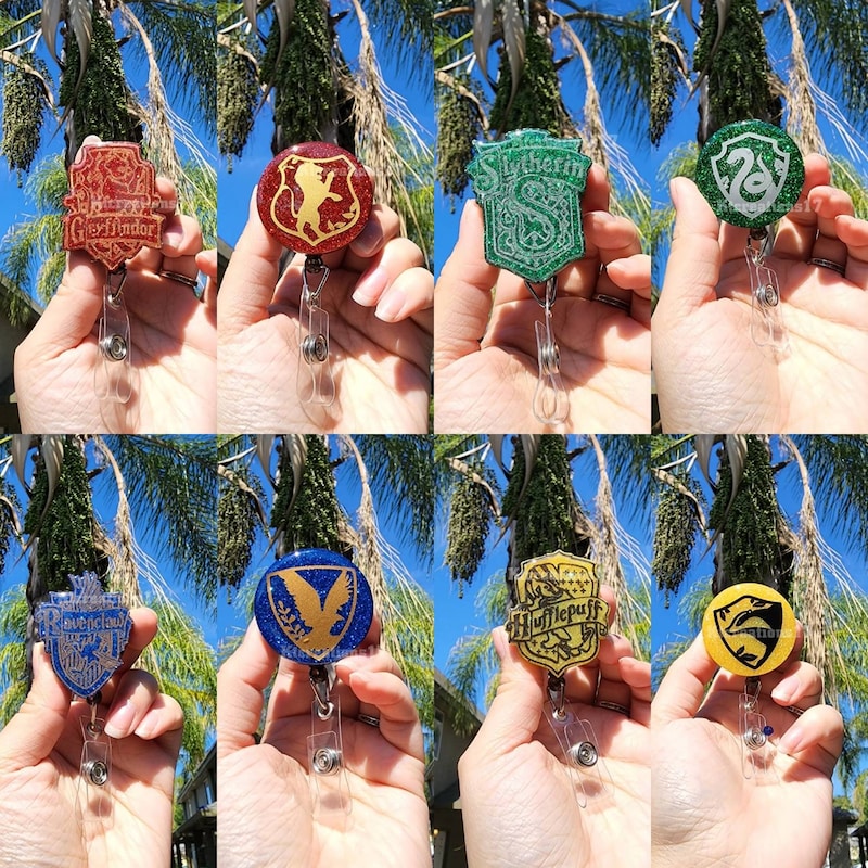 Hogwart House Badges - Etsy