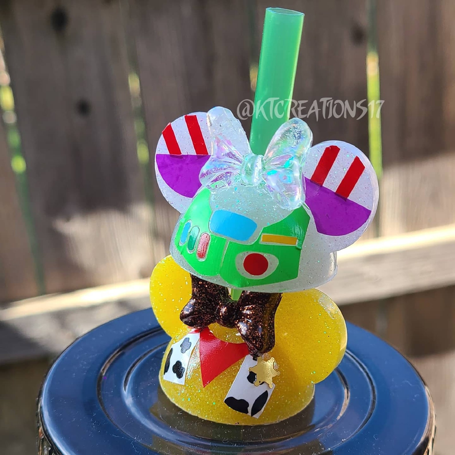 Buzz Lightyear and Woody Straw Topper - Etsy