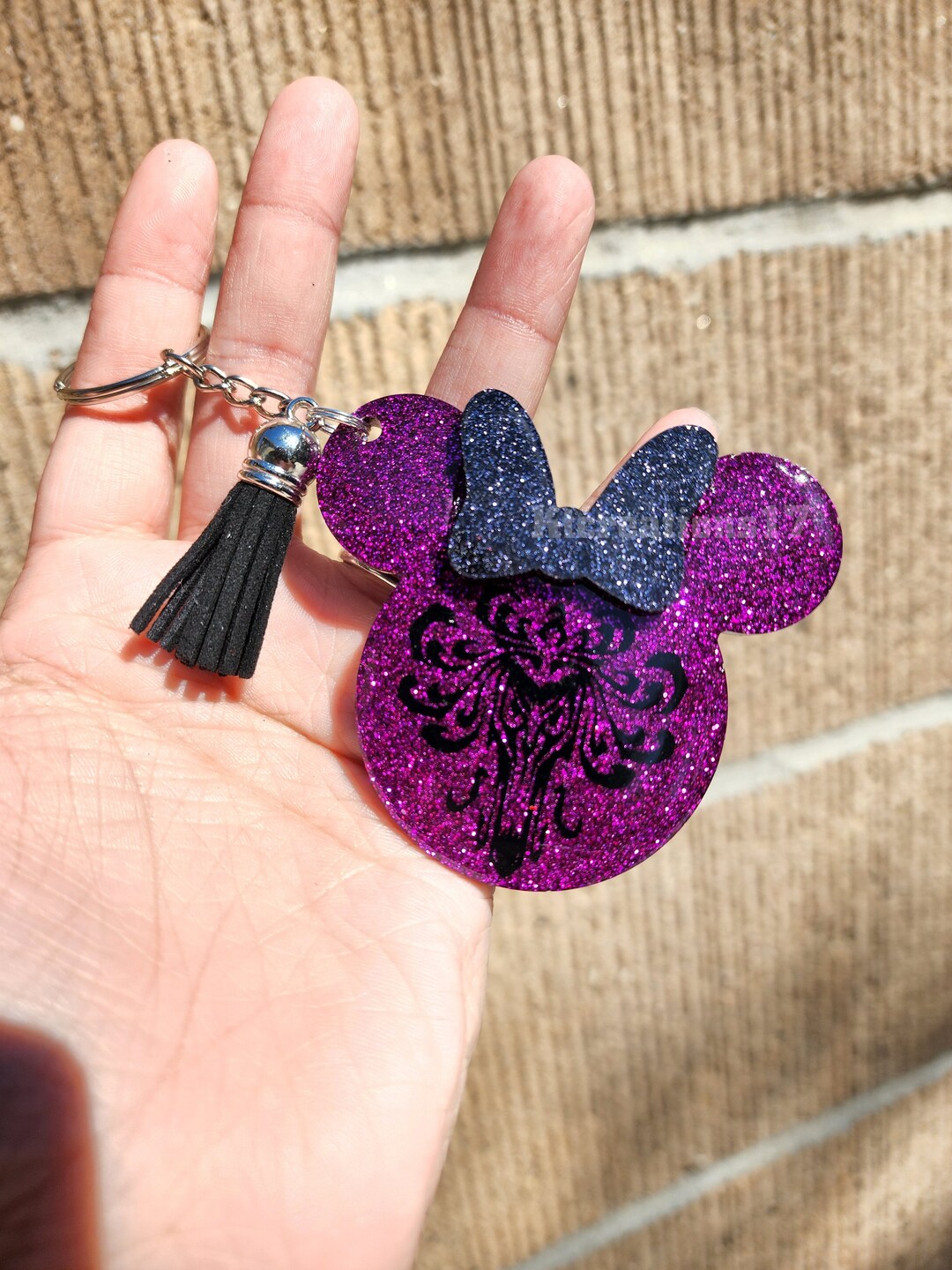 Haunted Mansion Keychain - Etsy