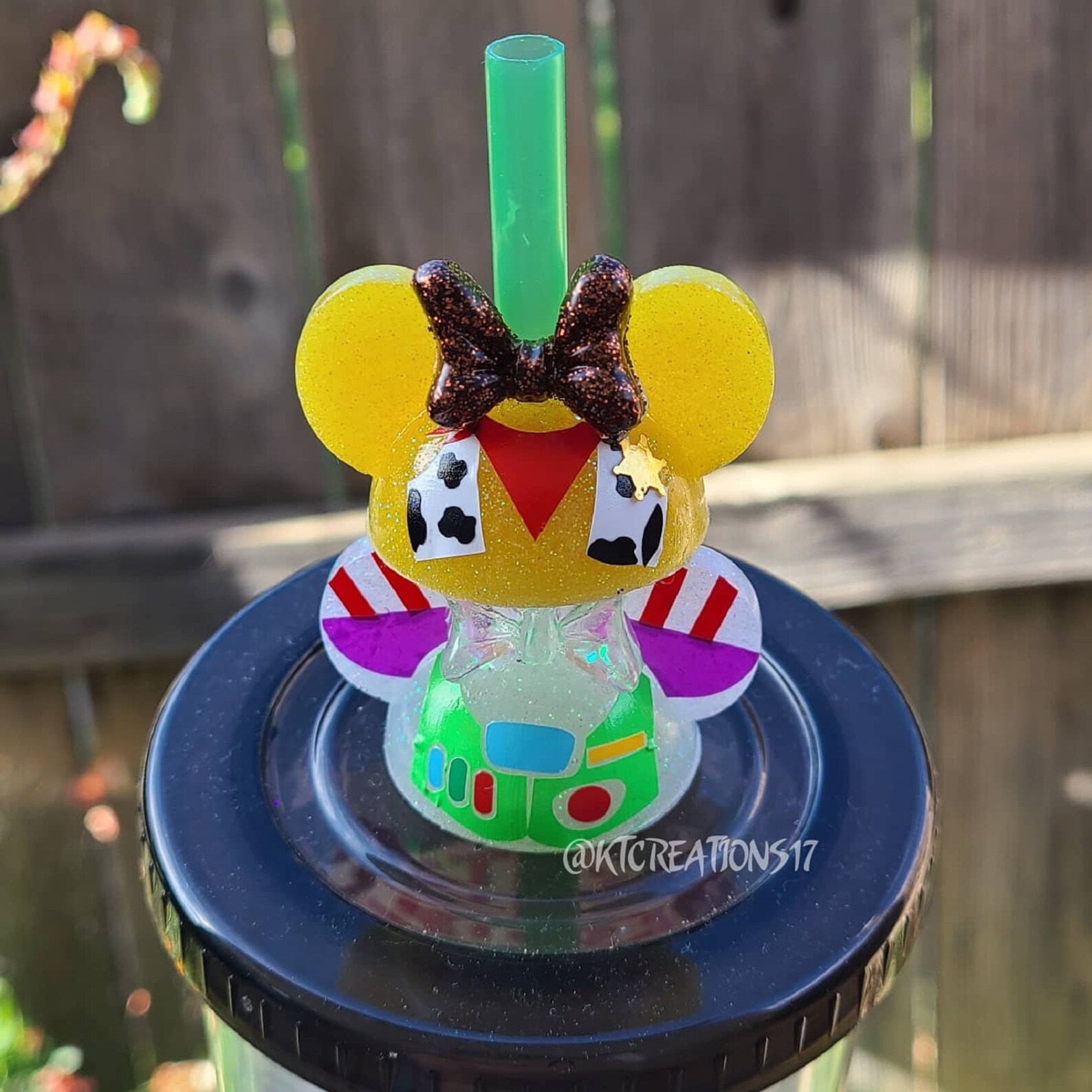 Buzz Lightyear and Woody Straw Topper - Etsy