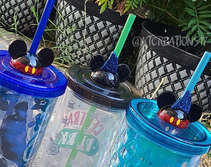 Mickey Straw Topper - Etsy