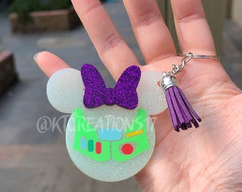 Toystory Buzz Lightyear Minifigure with Plain White Torso Legs Keychain ...