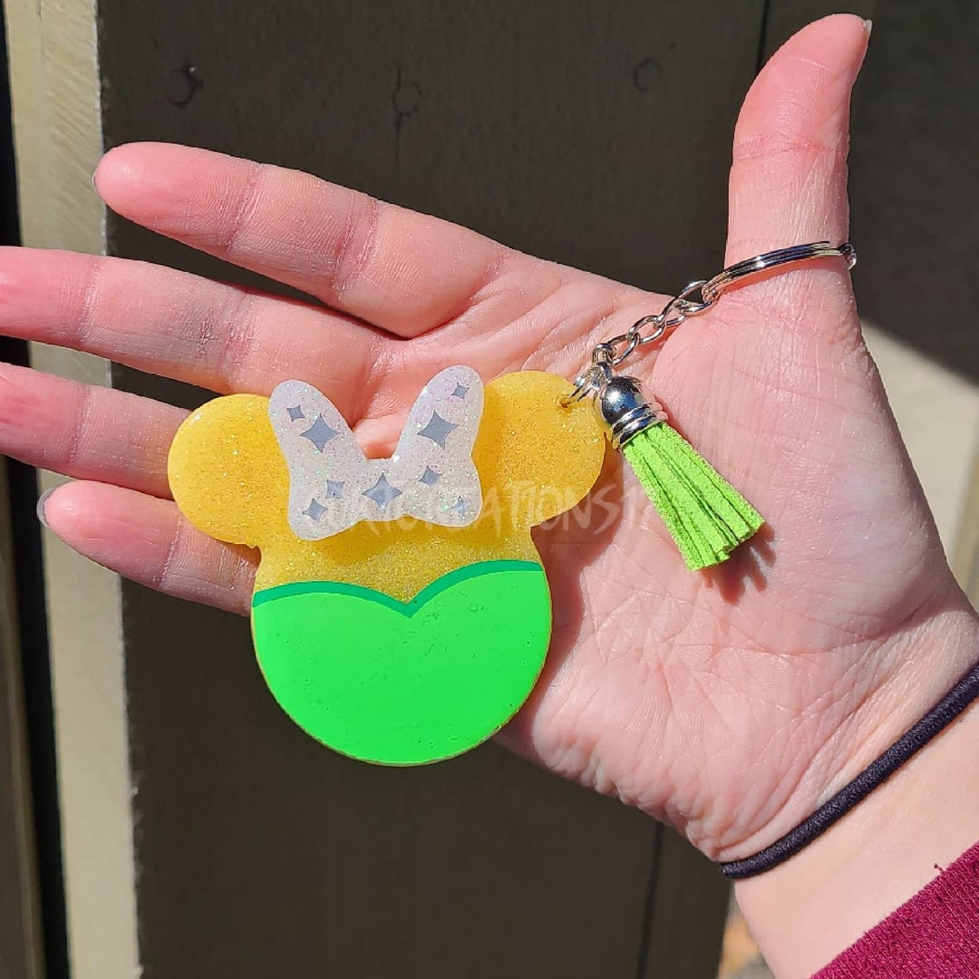 Tinkerbell Keychain - Etsy