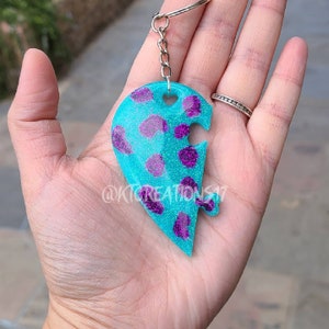 Mike and Sully Best Friend Keychains - Etsy