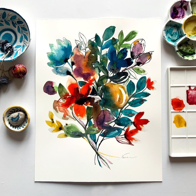 Watercolor Art - Etsy