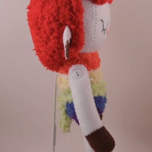Handmade Plush, Sheep Plush, Felt Doll, Art Doll, Stuffed Animal, Plush ...