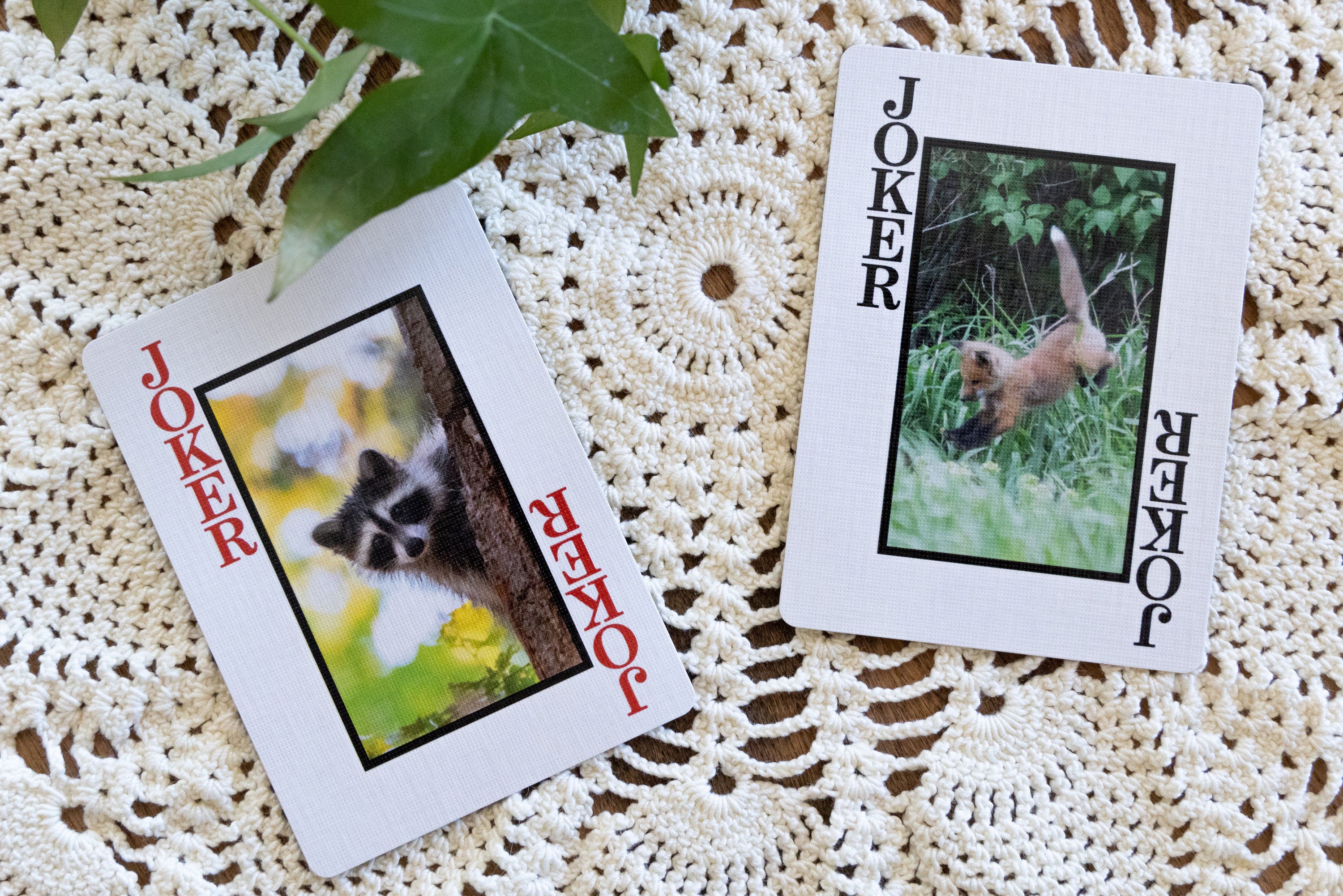 52-card Deck & Two Jokers Playing Cards Featuring Nebraska Wildlife and ...