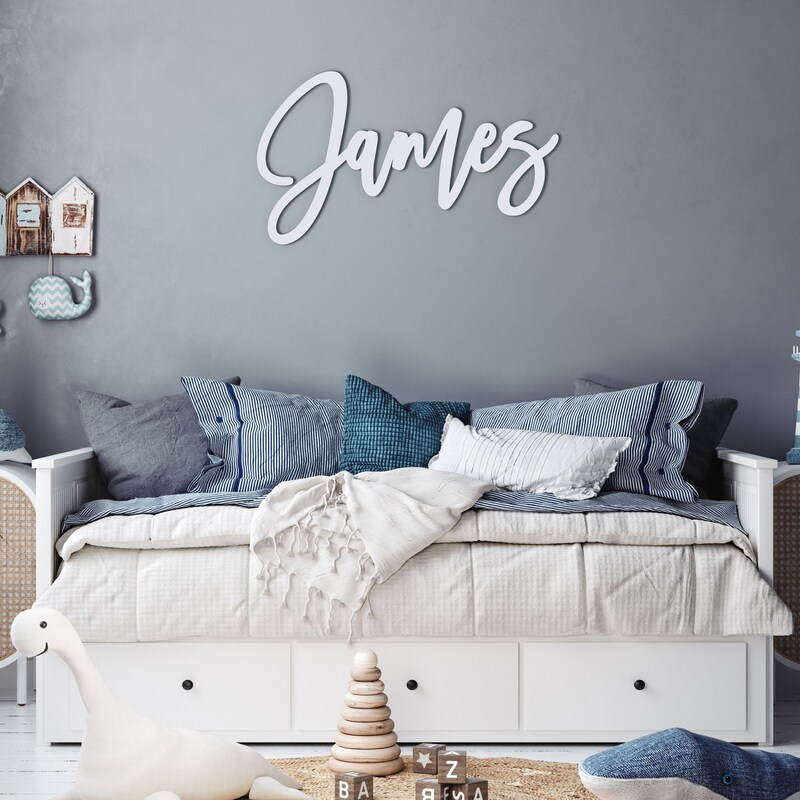 Nursery Name Sign - Etsy