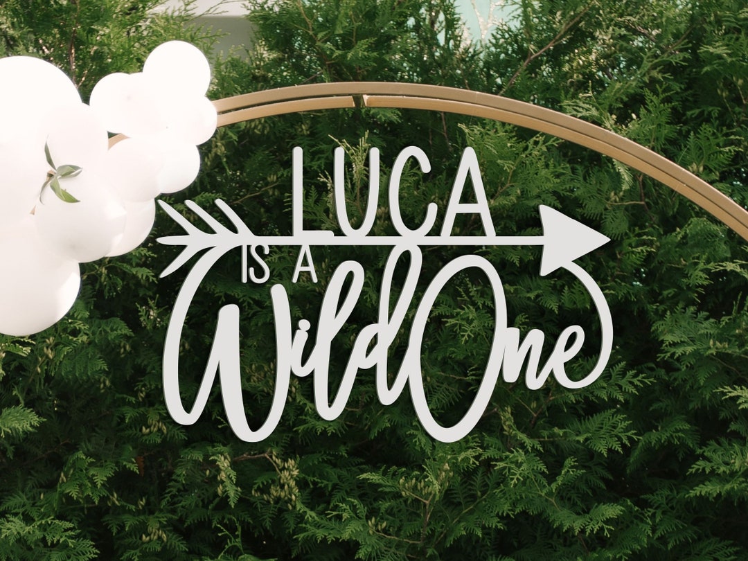 Wild One Banner, Wild One Sign, Wild One Birthday, Wild One Birthday ...