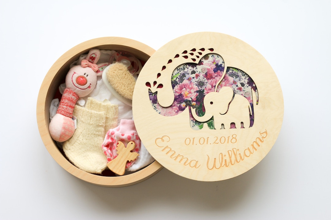 Memory Box for Kids, Blessing Gift Girl, Unique New Mom Gift, Baptism ...