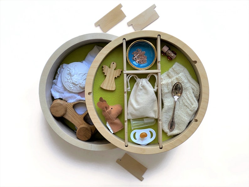 Memory box baby Keepsake box boy Elephant nursery decor | Etsy