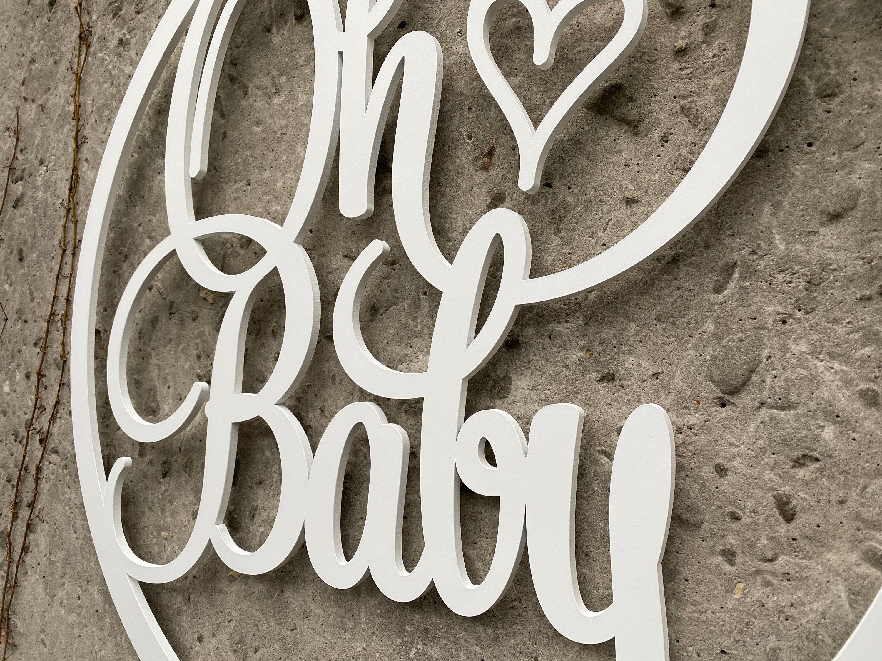 Oh Baby Sign Baby Shower Sign Oh Baby Backdrop Oh Baby | Etsy