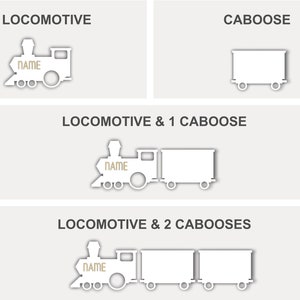 Train Wall Decor, Train Decor, Boy Nursery Name Sign, My First Year ...