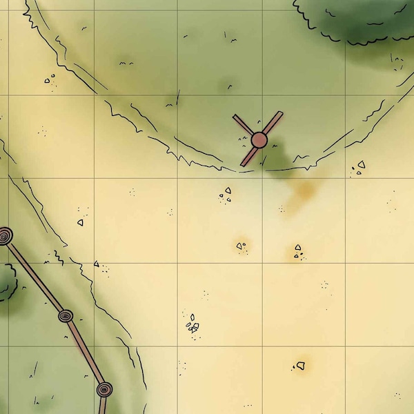 Dnd Black and White Maps - Etsy UK