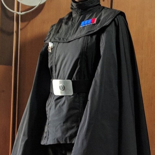 Rogue One Imperial Officer Poncho black Color - Etsy