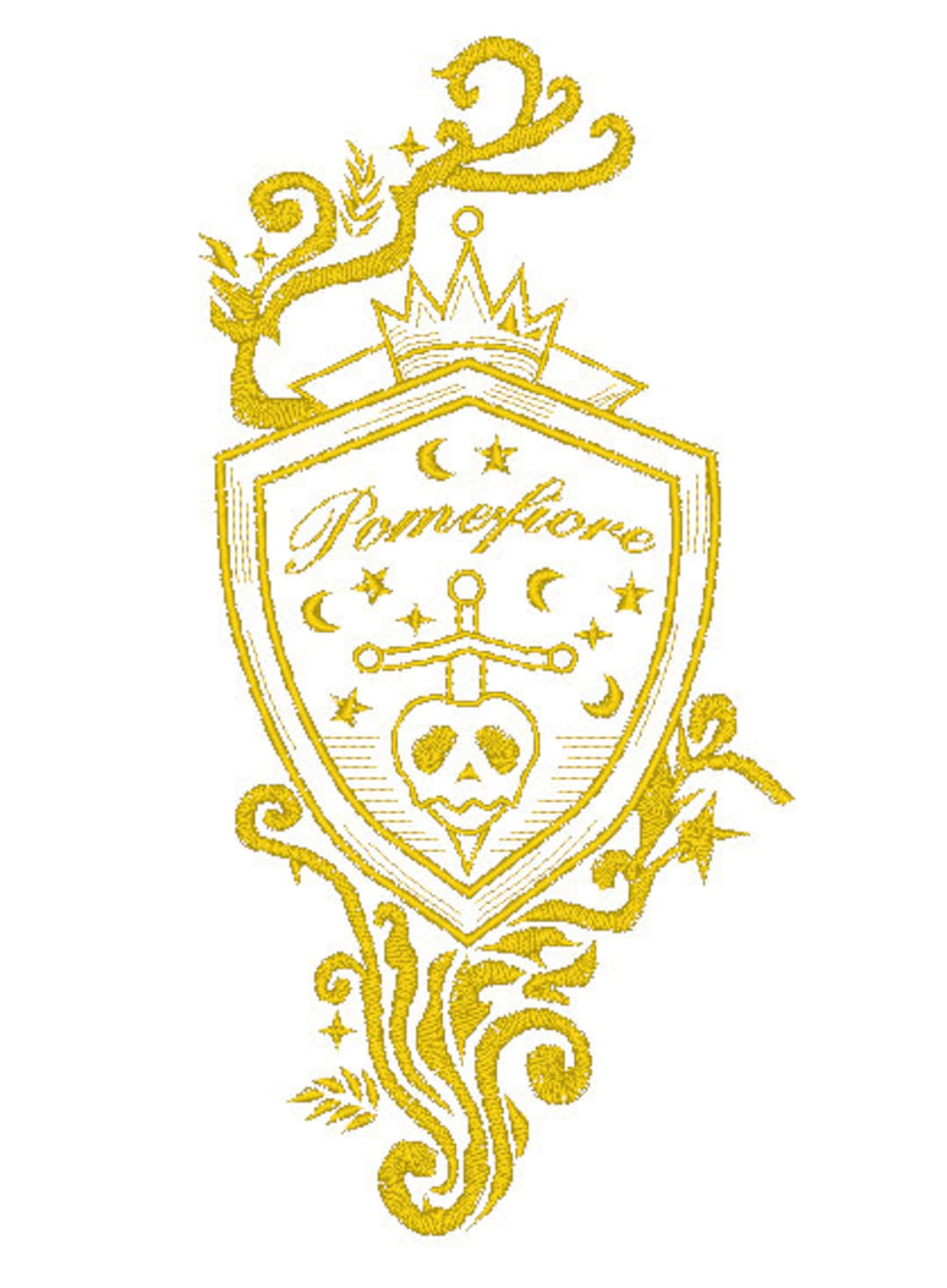 Twisted Wonderland Pomefiore Embroidery File - Etsy