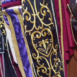 Twisted Wonderland Rollo Flamm Scarf Embroidery File - Etsy