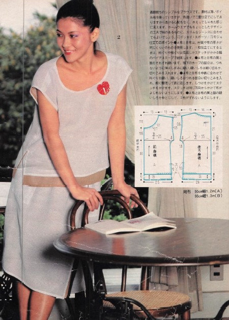DRESS MAKING 8 Japanese Sewing Pattern Magazine PDF Digital - Etsy