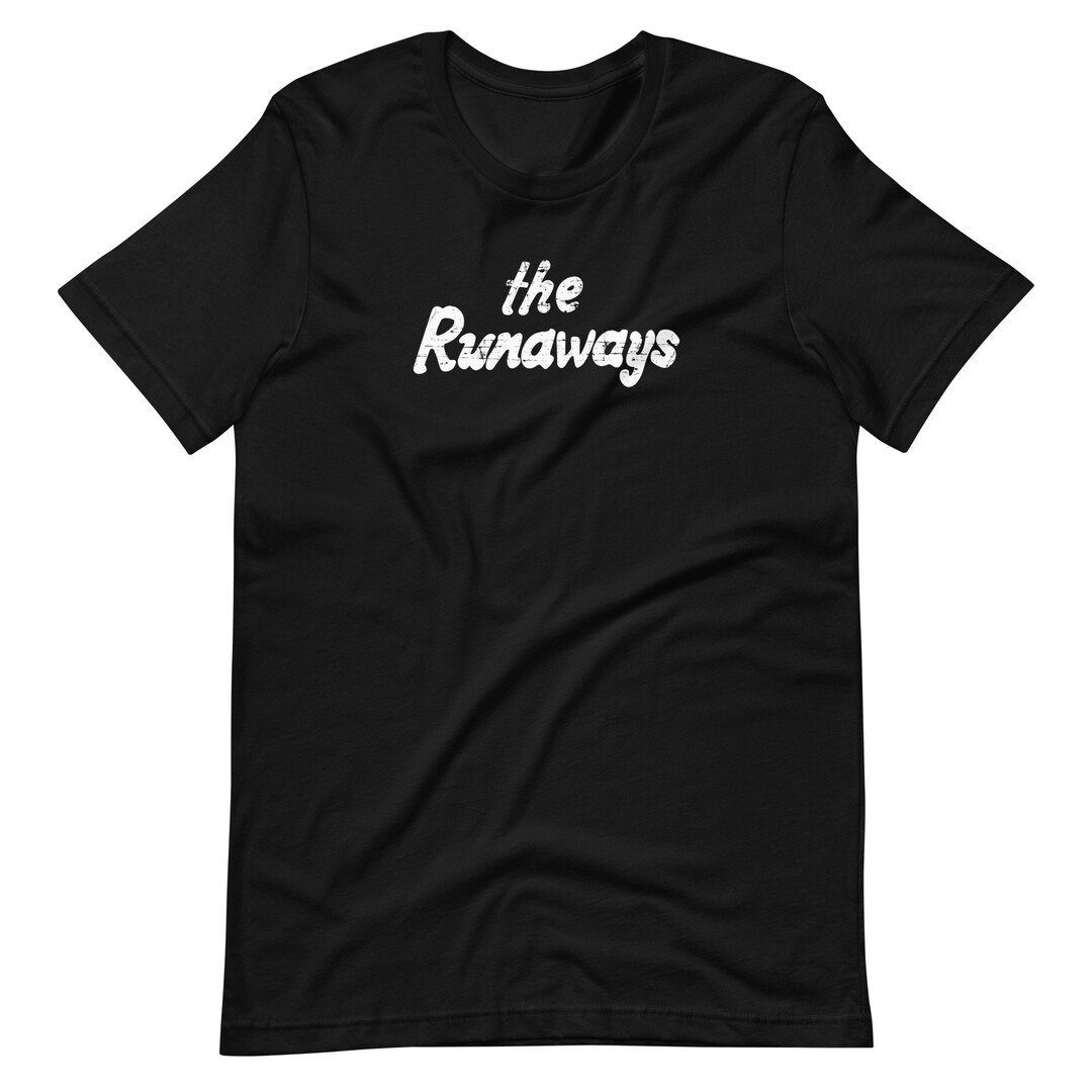The Runaways Distressed Shirt White - Etsy
