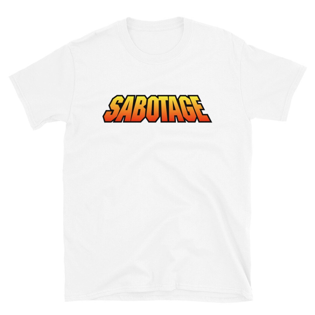 Sabotage Shirt Beastie Boys - Etsy