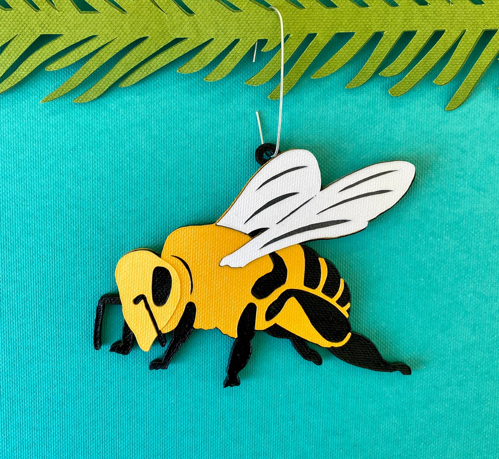 Bee Christmas Tree Ornament | Etsy