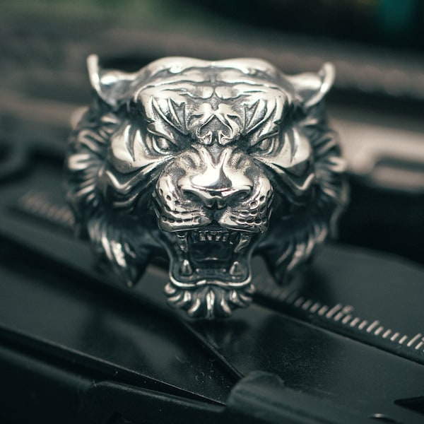 Tiger Ring - Etsy