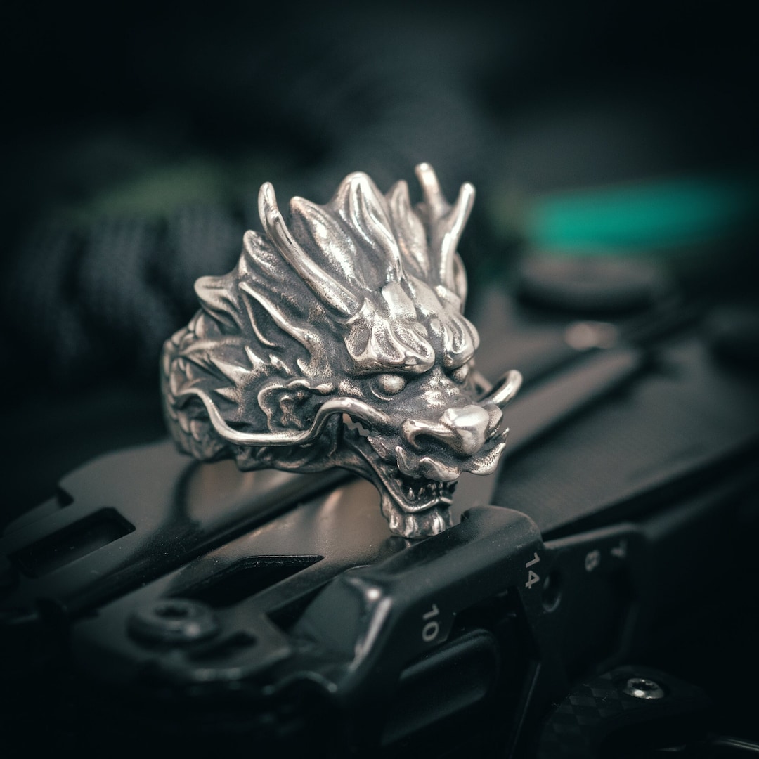 Dragon Ring Men Women, Chinese Dragon Ring, Japanese Dragon Ring ...