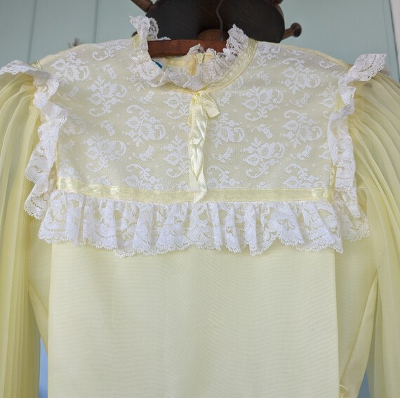 Vintage Pleated Mod Mini Dress - Gem