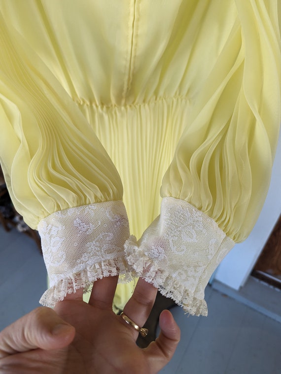 Vintage Pleated Mod Mini Dress - Gem