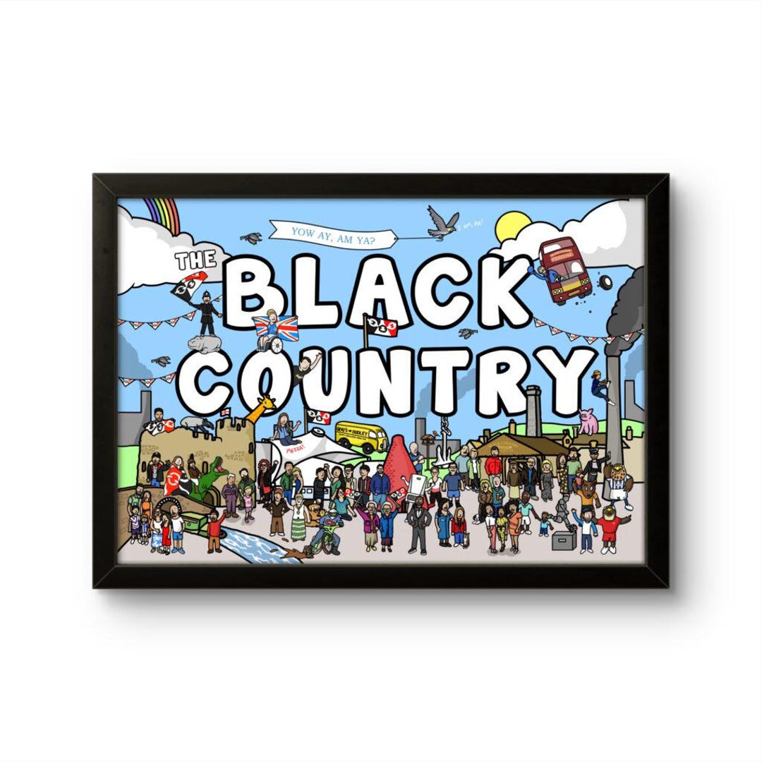 Black Country Fun Artwork - Etsy